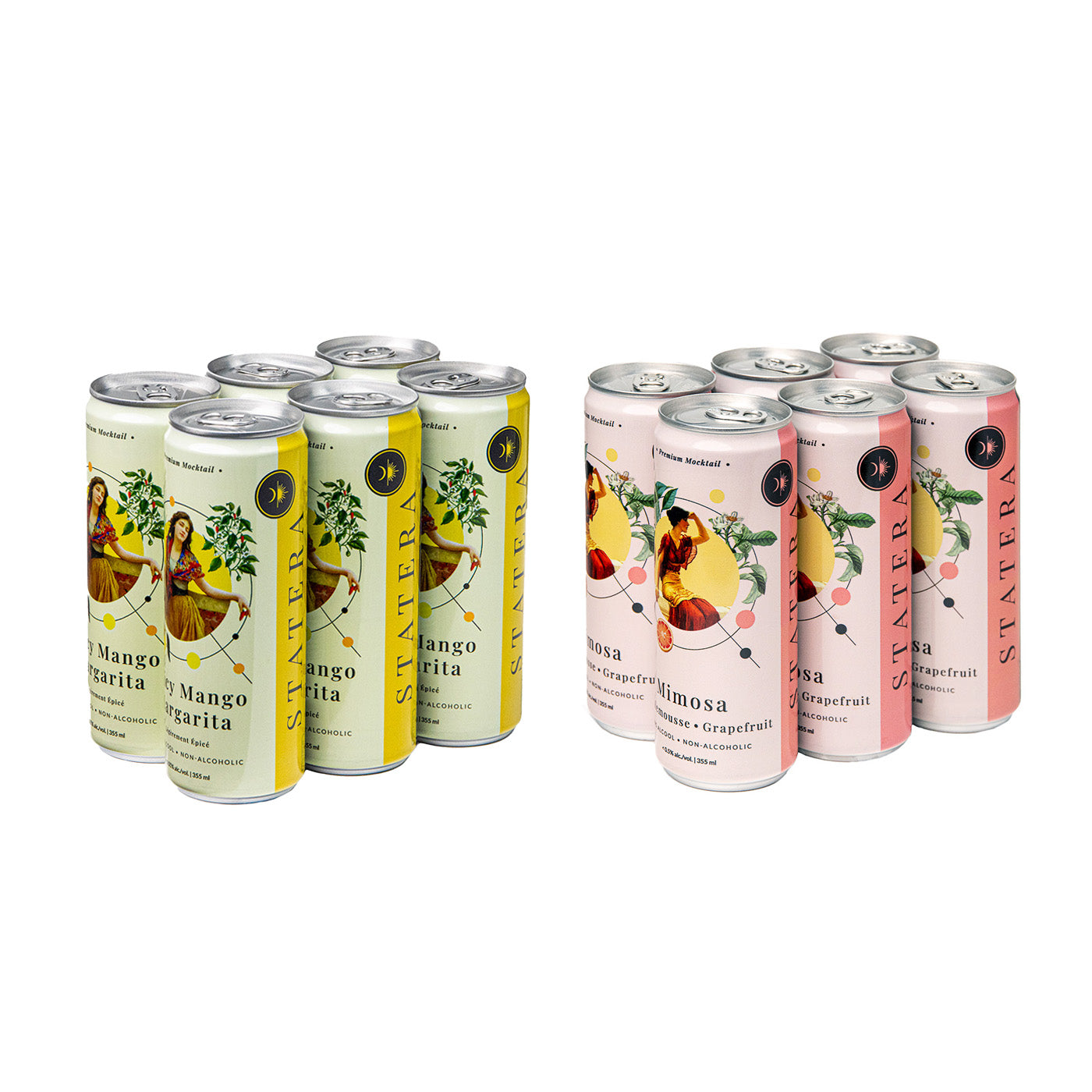 Mixed pack (Spicy Mango Margarita and Grapefruit Mimosa) – Statera Spirits